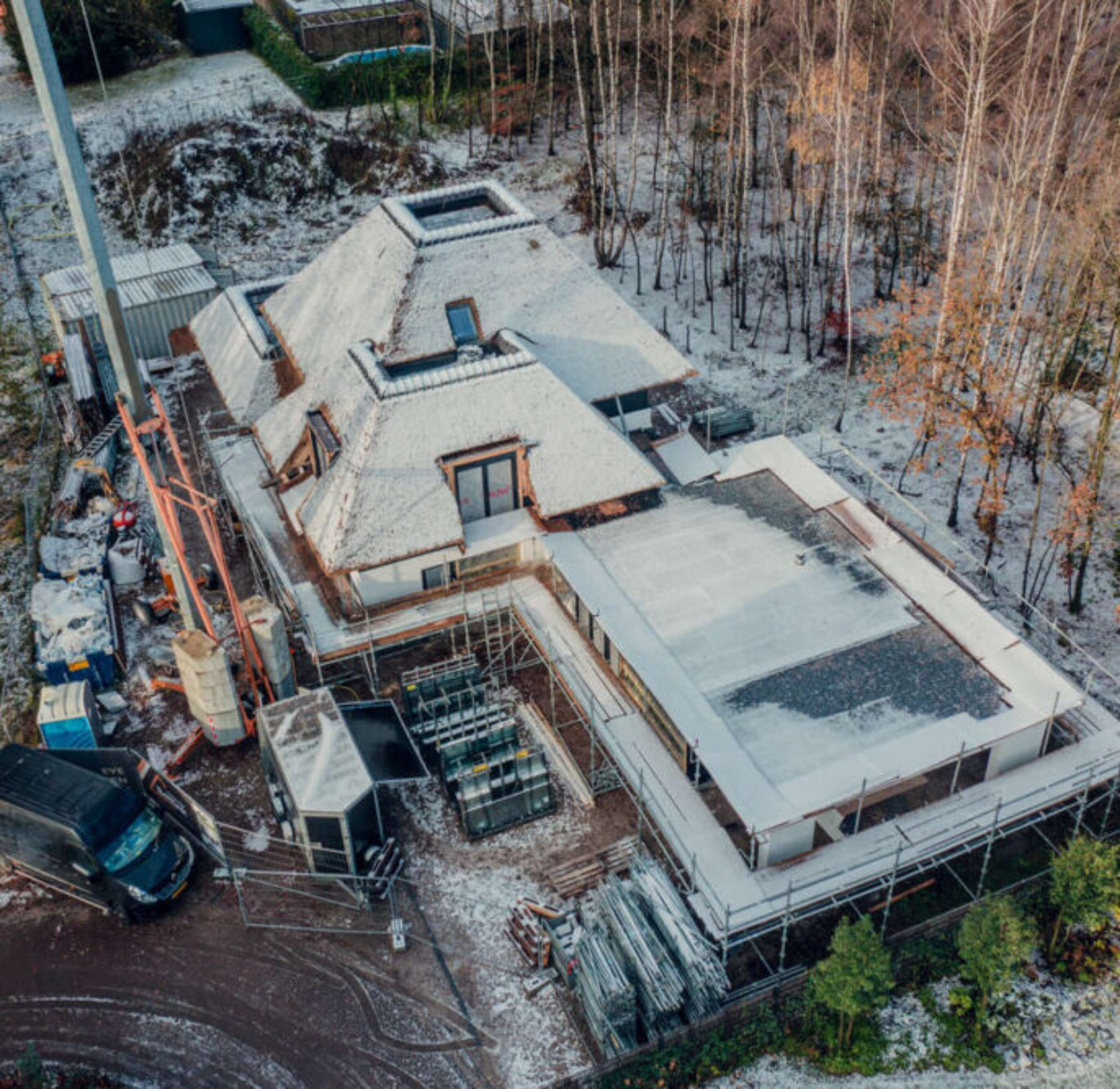 Prefab dak Apeldoorn - Van Ginkel Houtskeletbouw